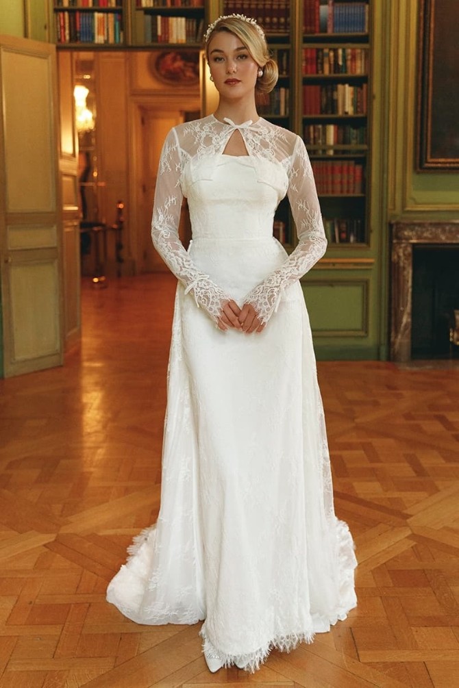 Monte Durham for Elissar Bridal - Erika | Poffie Girls